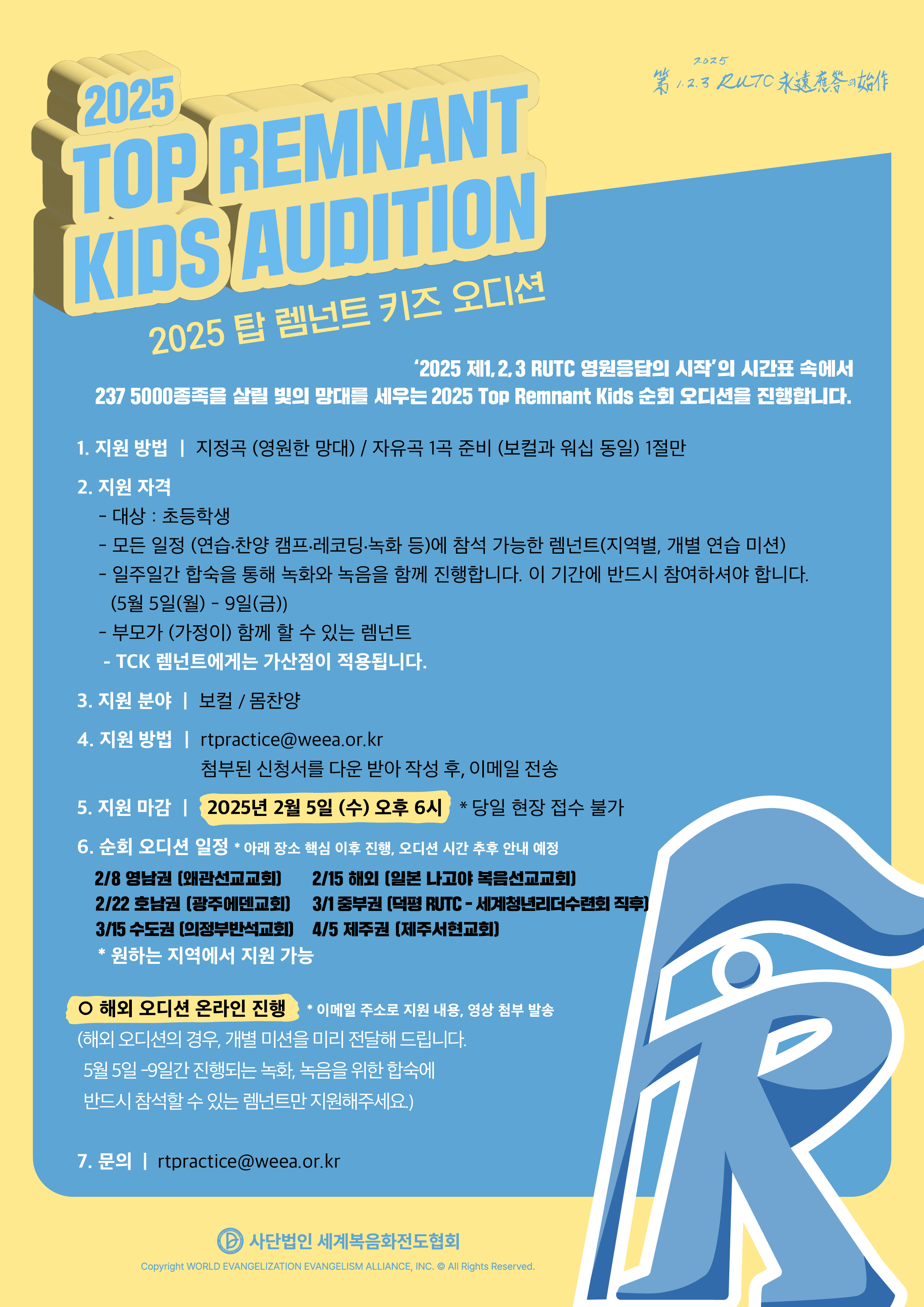 2025 Top Remnant Kids Audition – WEEA